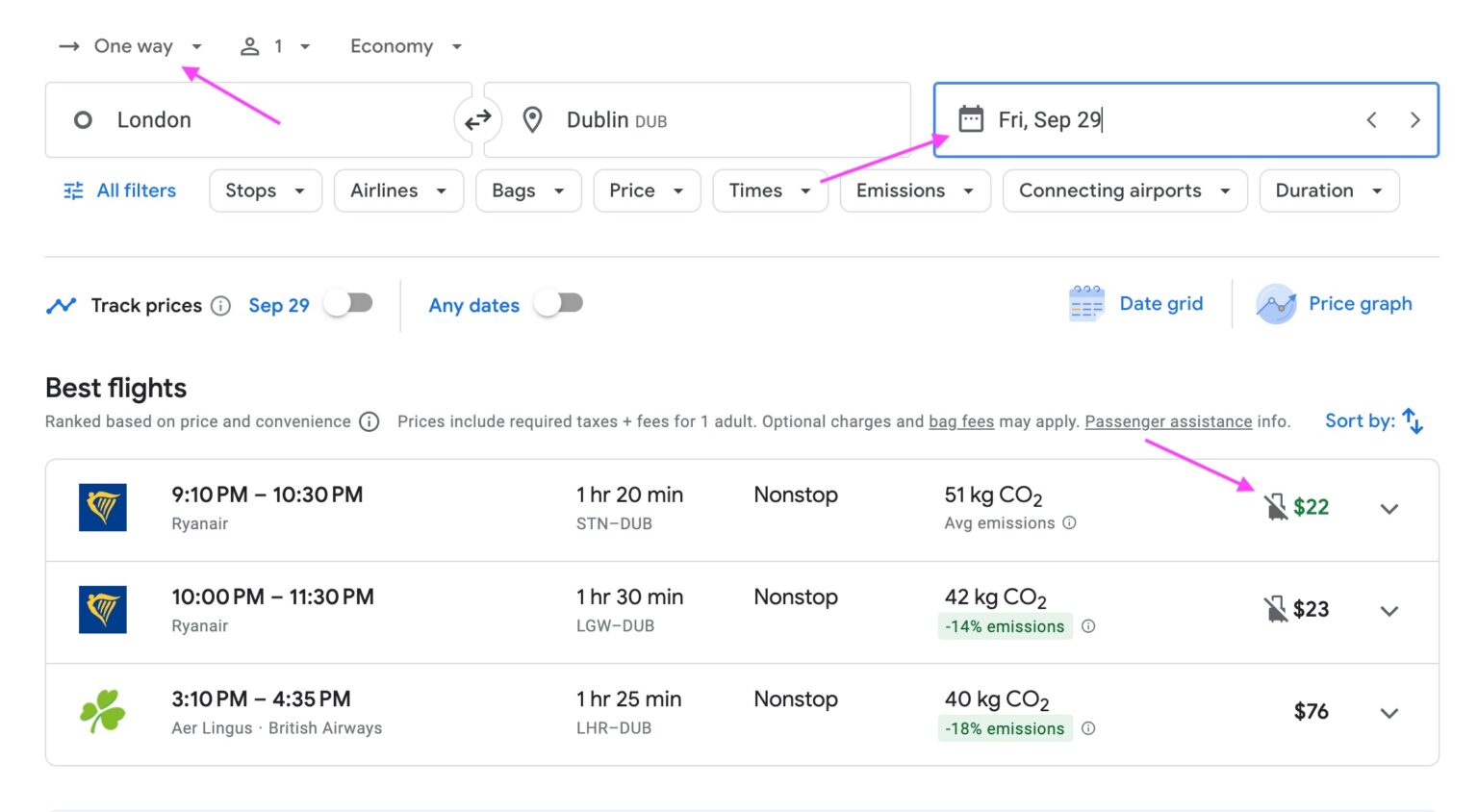 The Best Google Flights Hack to Find Cheap Flights - Gina On A Plane