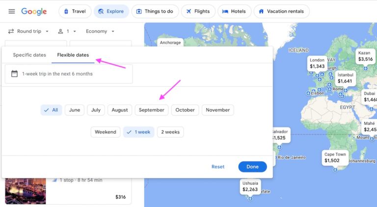 The Best Google Flights Hack to Find Cheap Flights - Gina On A Plane