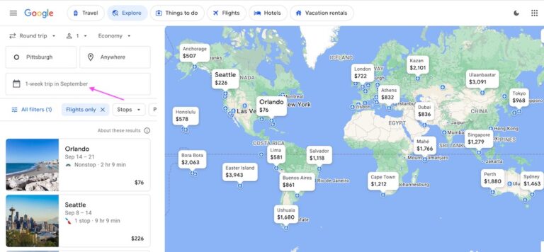 The Best Google Flights Hack to Find Cheap Flights - Gina On A Plane